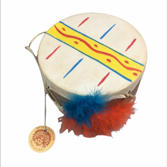 Accents | Native American Small Decorative Handmade Drum | Poshmark